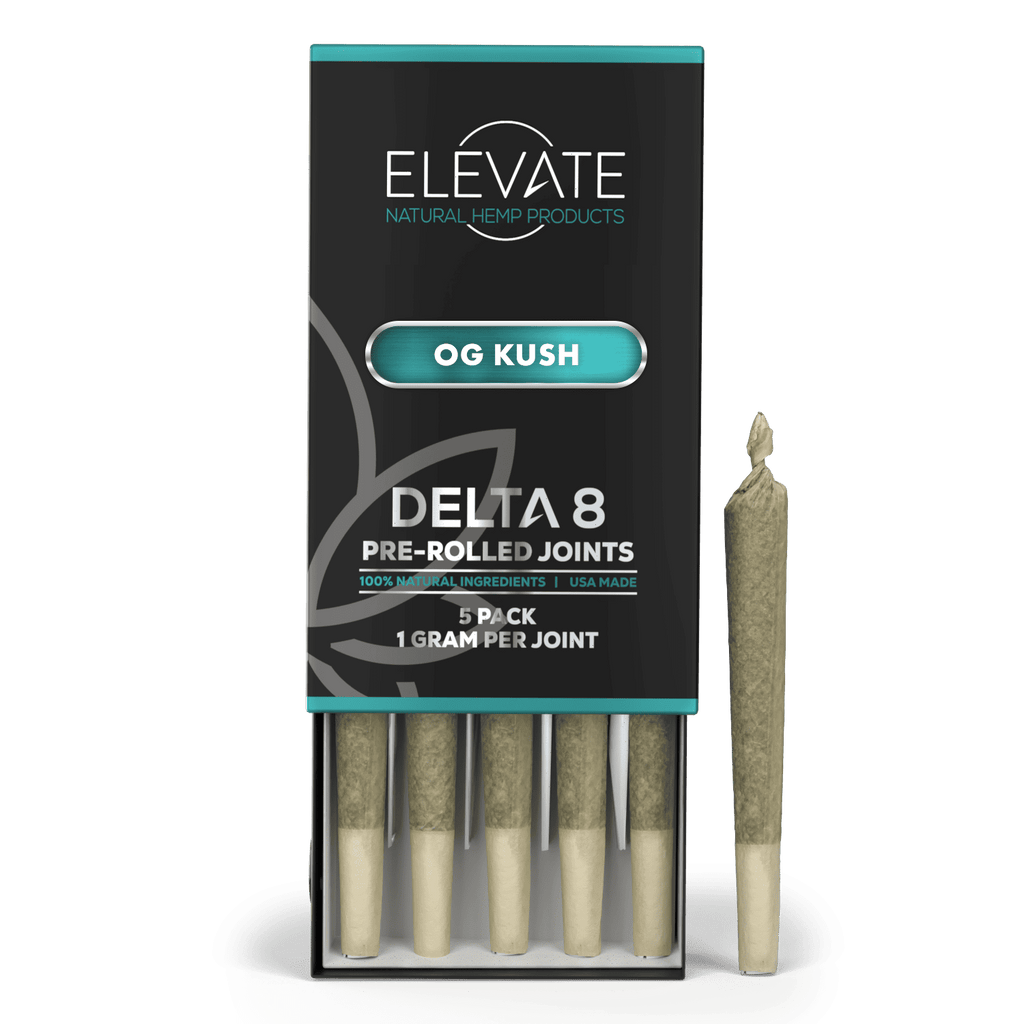 Delta 8 Pre Rolls Og Kush 5 Pack | Elevate