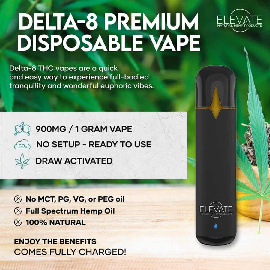 Delta 8 Disposable Vape Pen - Grape Soda